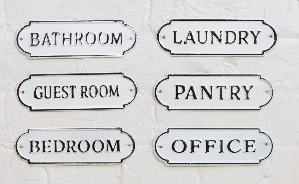 Metal Room Signs – Gifted